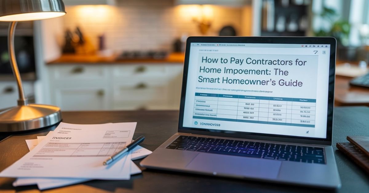 How to Pay Contractors for Home Improvement: The Smart